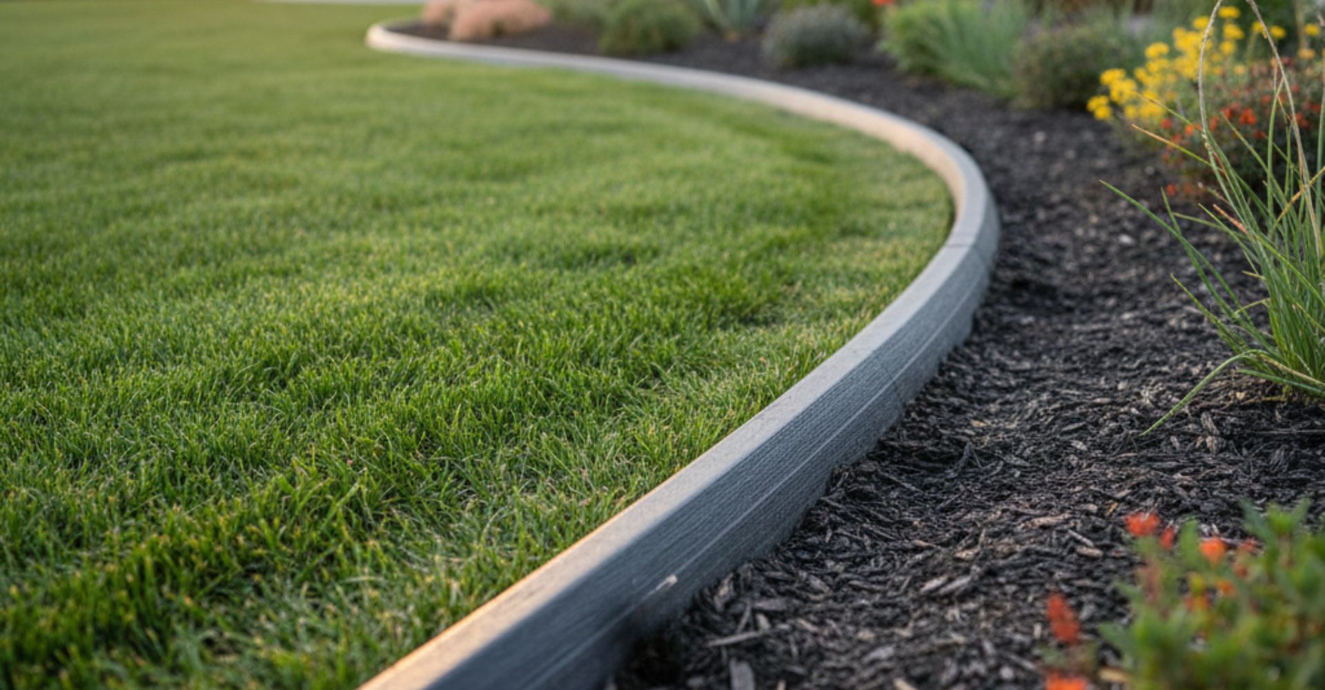 Using Bender Board Landscaping - Shop Howell Pathways